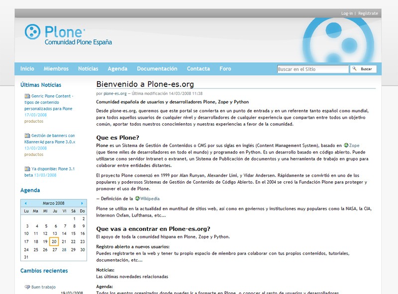Announcing the Spanish Plone User Group